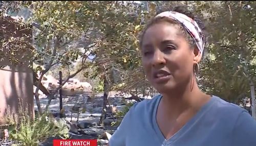 Former news anchor watched Park Fire burn her home down in real-time ...